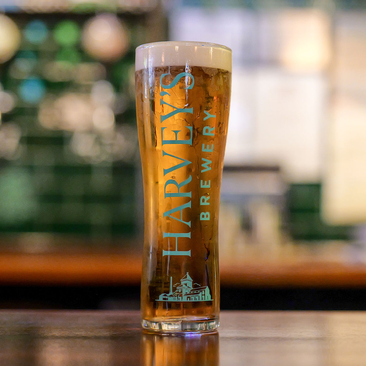 Keg Pint Glass – Harvey's Brewery